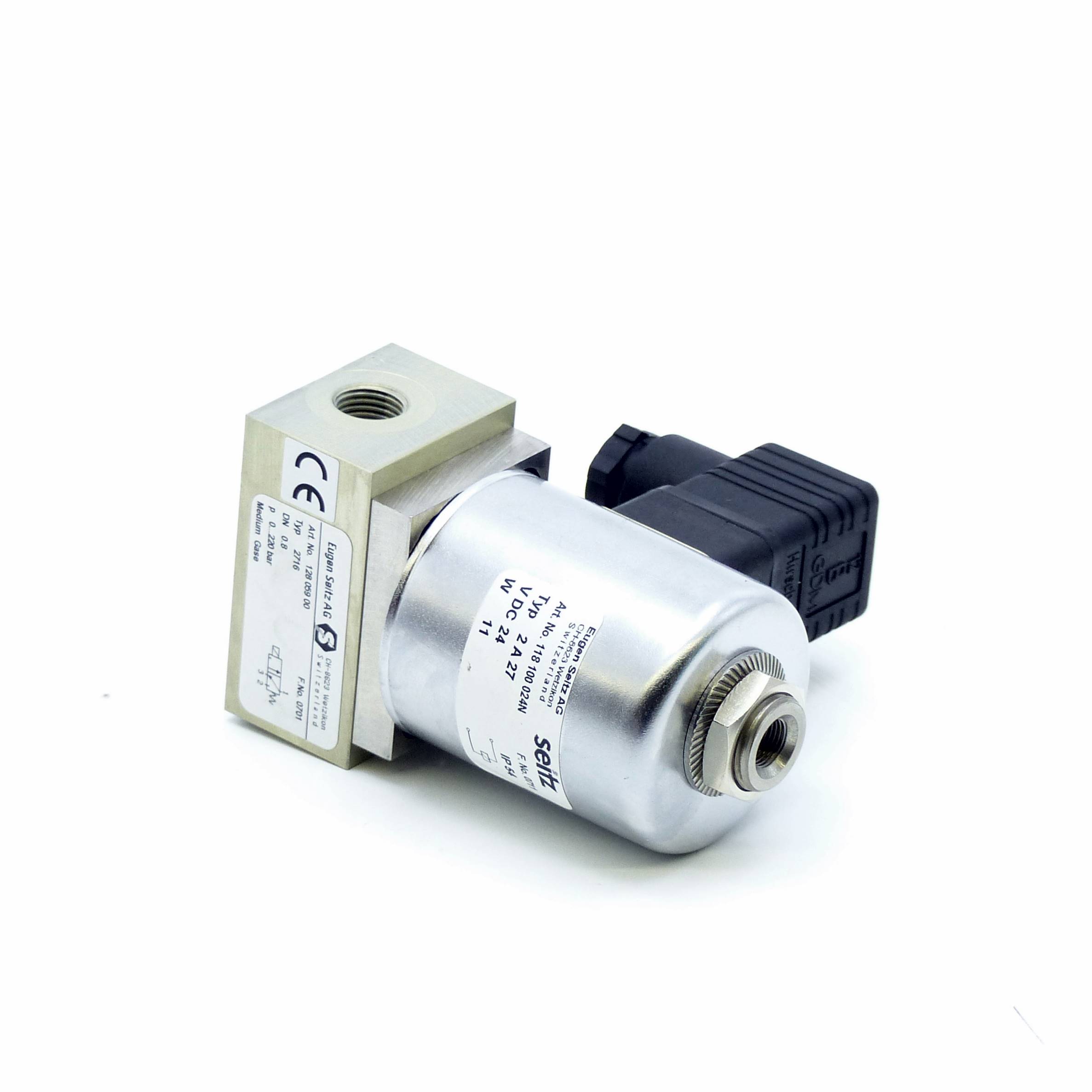 Maschinenteil24 | Eugen Seitz High Pressure Solenoid Valve | buy online