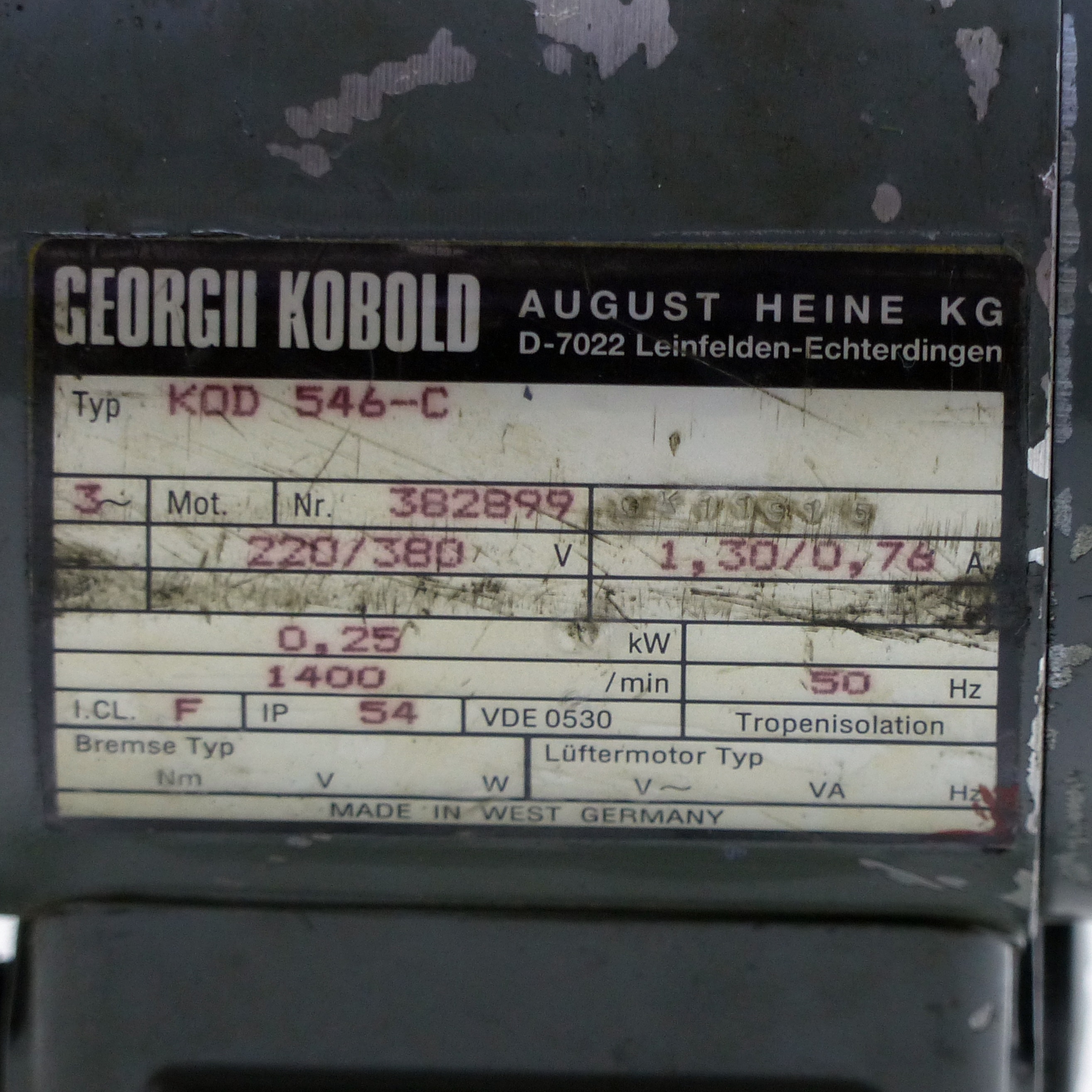 Maschinenteil24 | Georgii Kobold Three-phase Motor | buy online Maschinenteil24 | Georgii Kobold Three-phase Motor | buy online