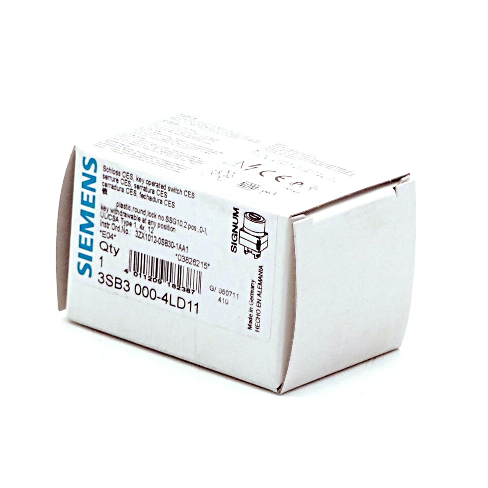 Maschinenteil24 | Siemens Key operated switch CES | buy online