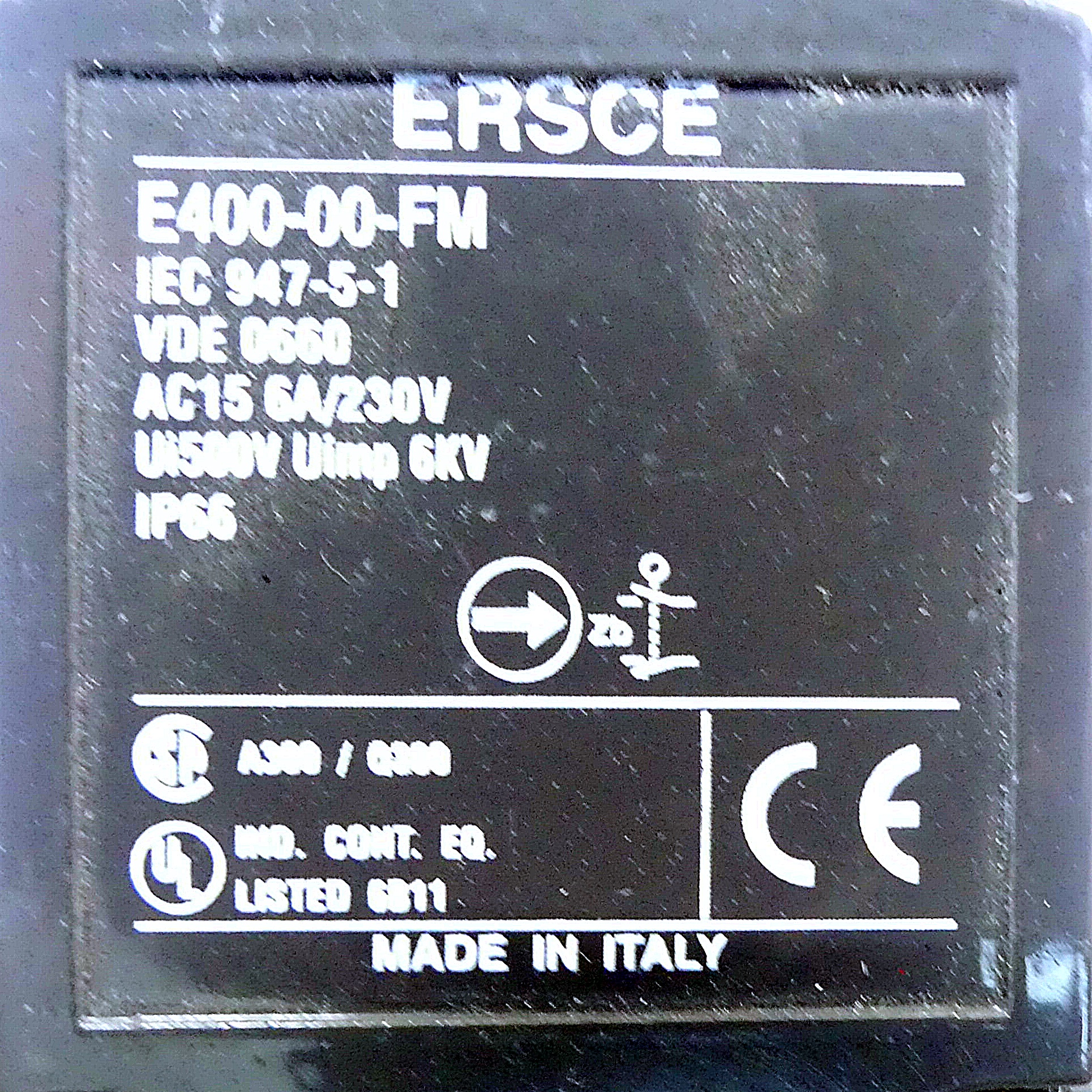 Maschinenteil24 | ERSCE Limit switch E400-00-FM | buy online