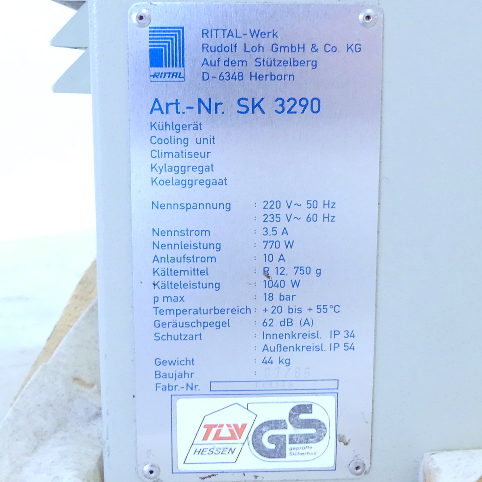 Maschinenteil24 | Rittal Kühlgerät SK 3290 | online kaufen