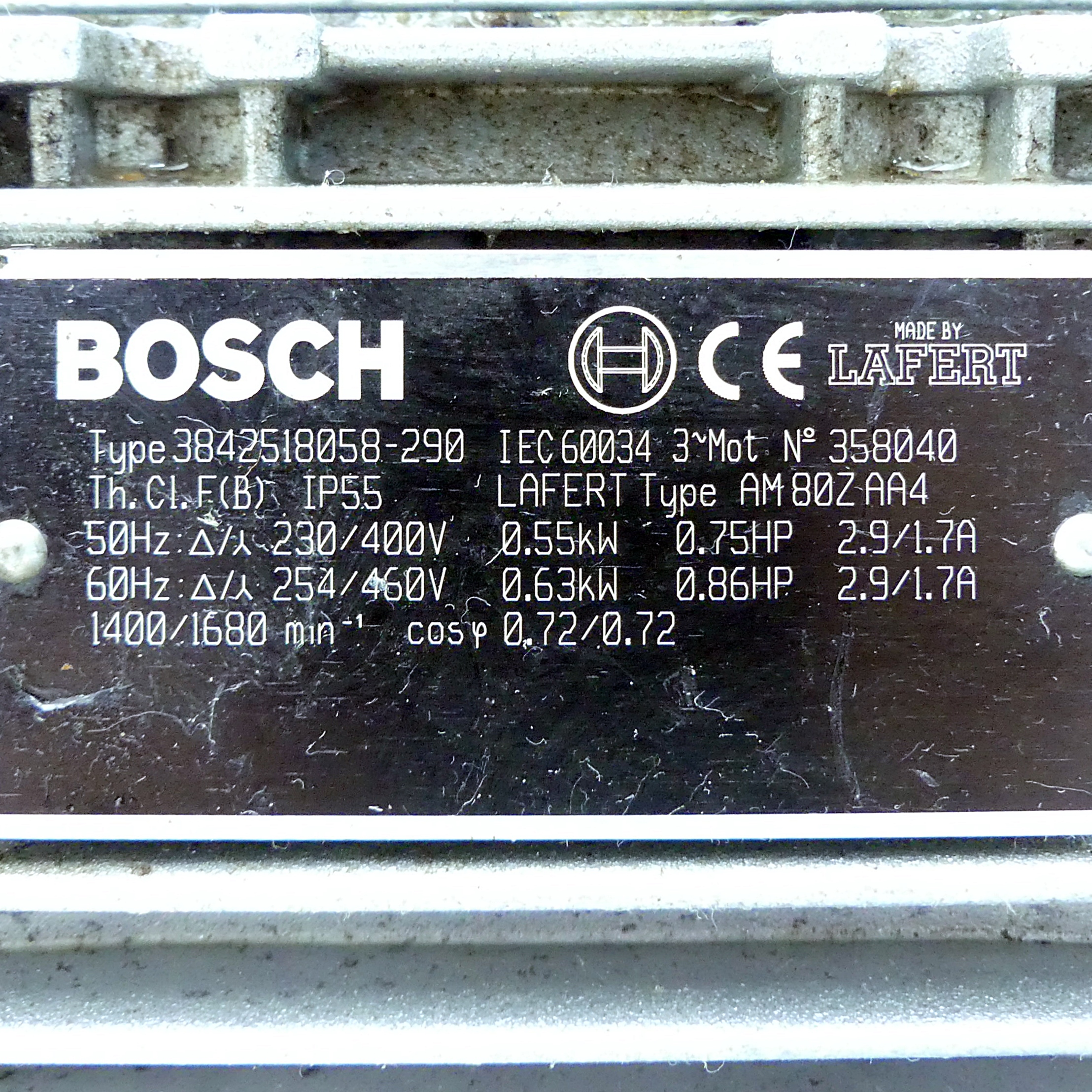 Maschinenteil24 | Bosch Three-phase motor 3842518058-290 | buy online