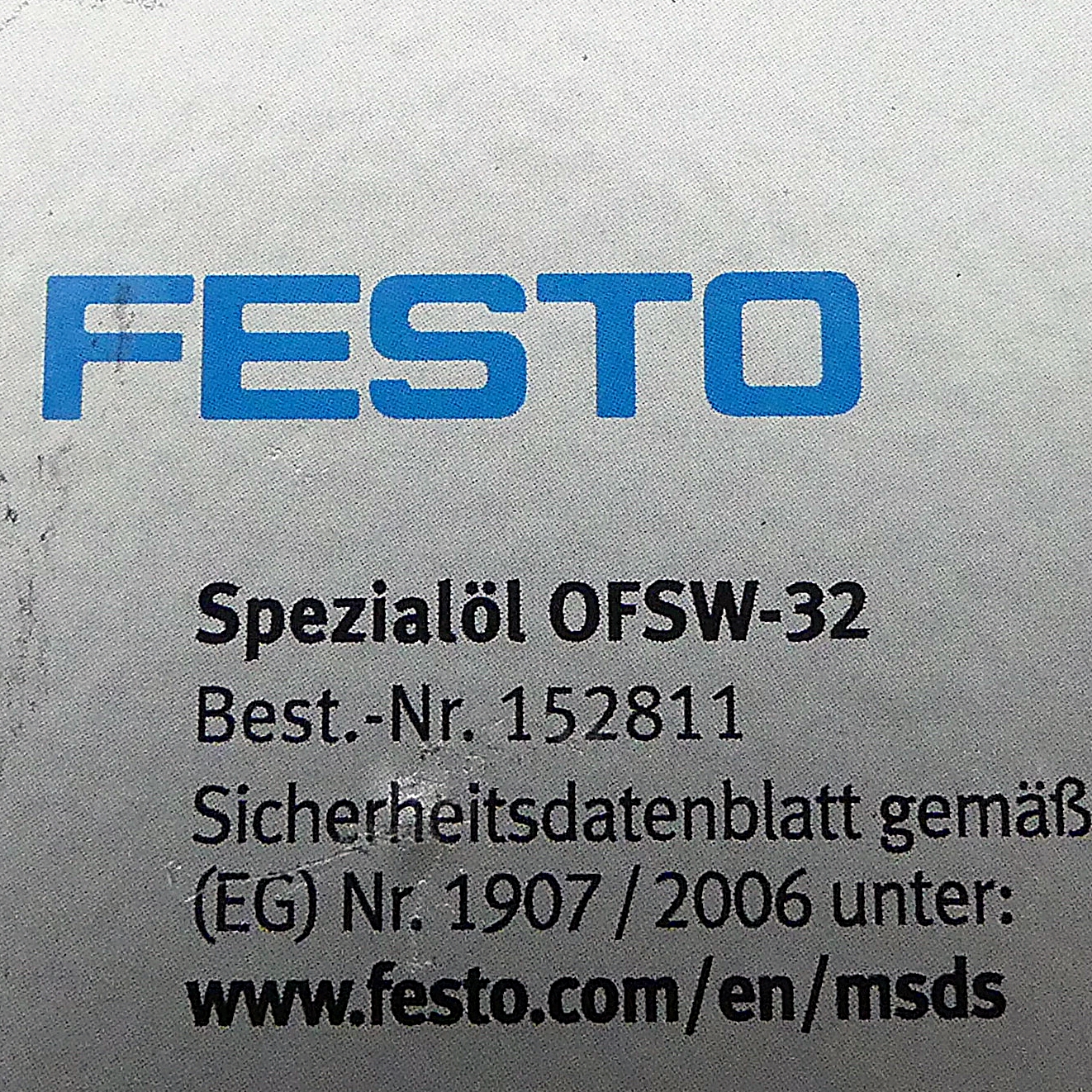 Maschinenteil24 | FESTO Special oil in a pack of 2 (2L) OFSW-32 | buy ...