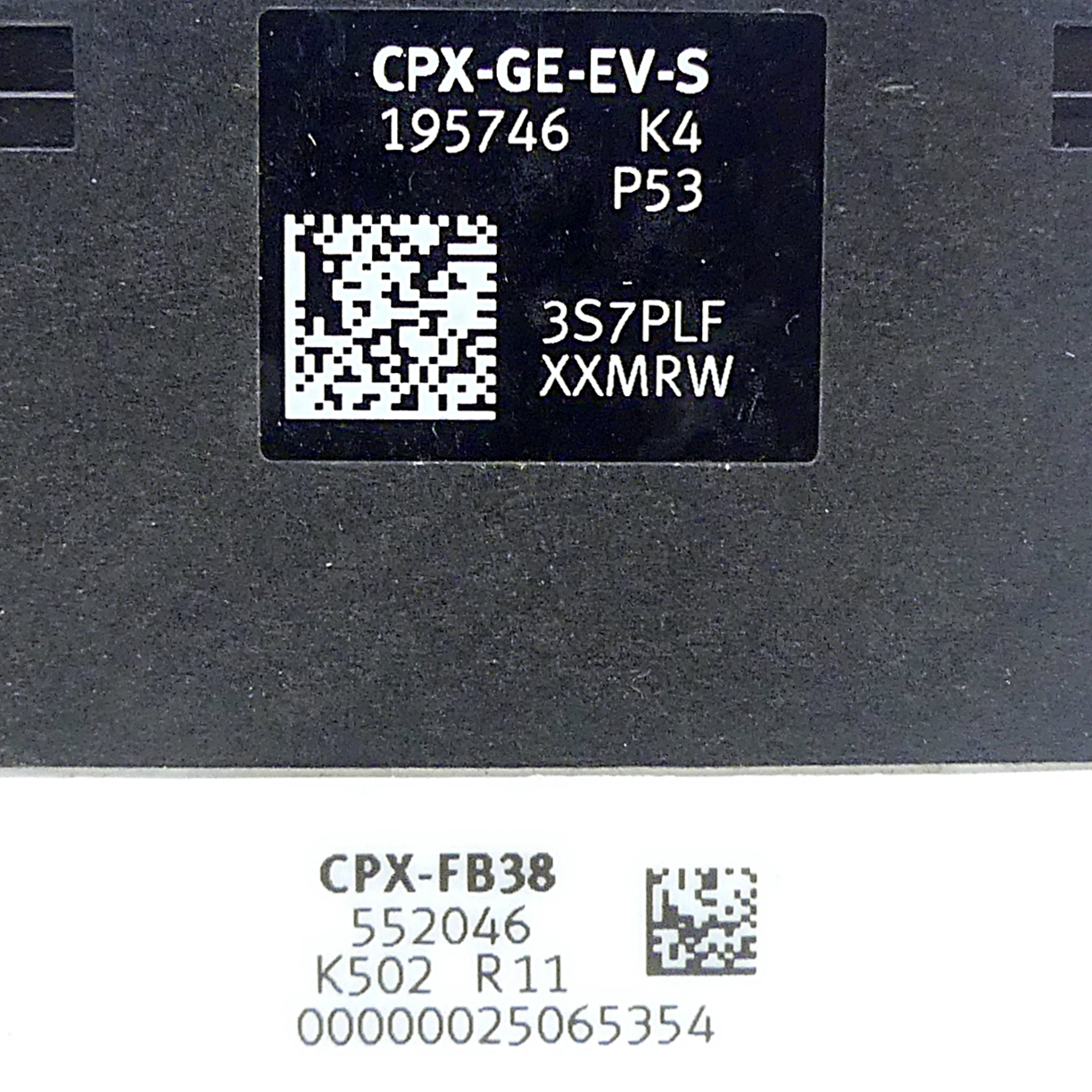 Maschinenteil24 | FESTO Busknoten CPX-FB38 mit Verkettungsblock CPX-GE-EV-S | online kaufen