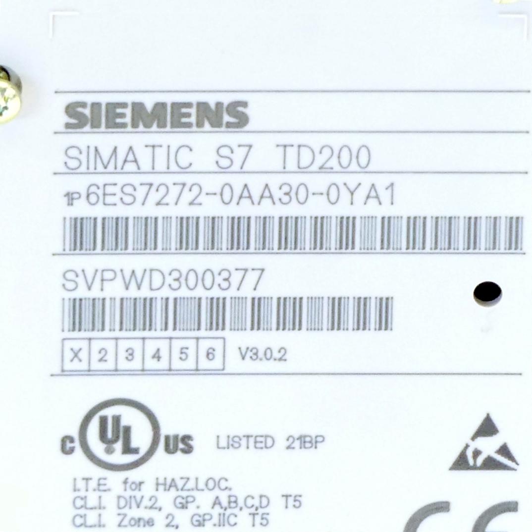 Maschinenteil24 | Siemens Siemens Simatic S7 TD200 | buy online
